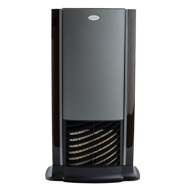 AIRCARE D46 720 Tower Evaporative Humidifier for 1200 sq. ft, Titanium ...