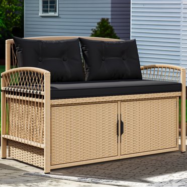 Canddidliike 75 Gallon Resin Waterproof Plastic Outside Storage Chest ...