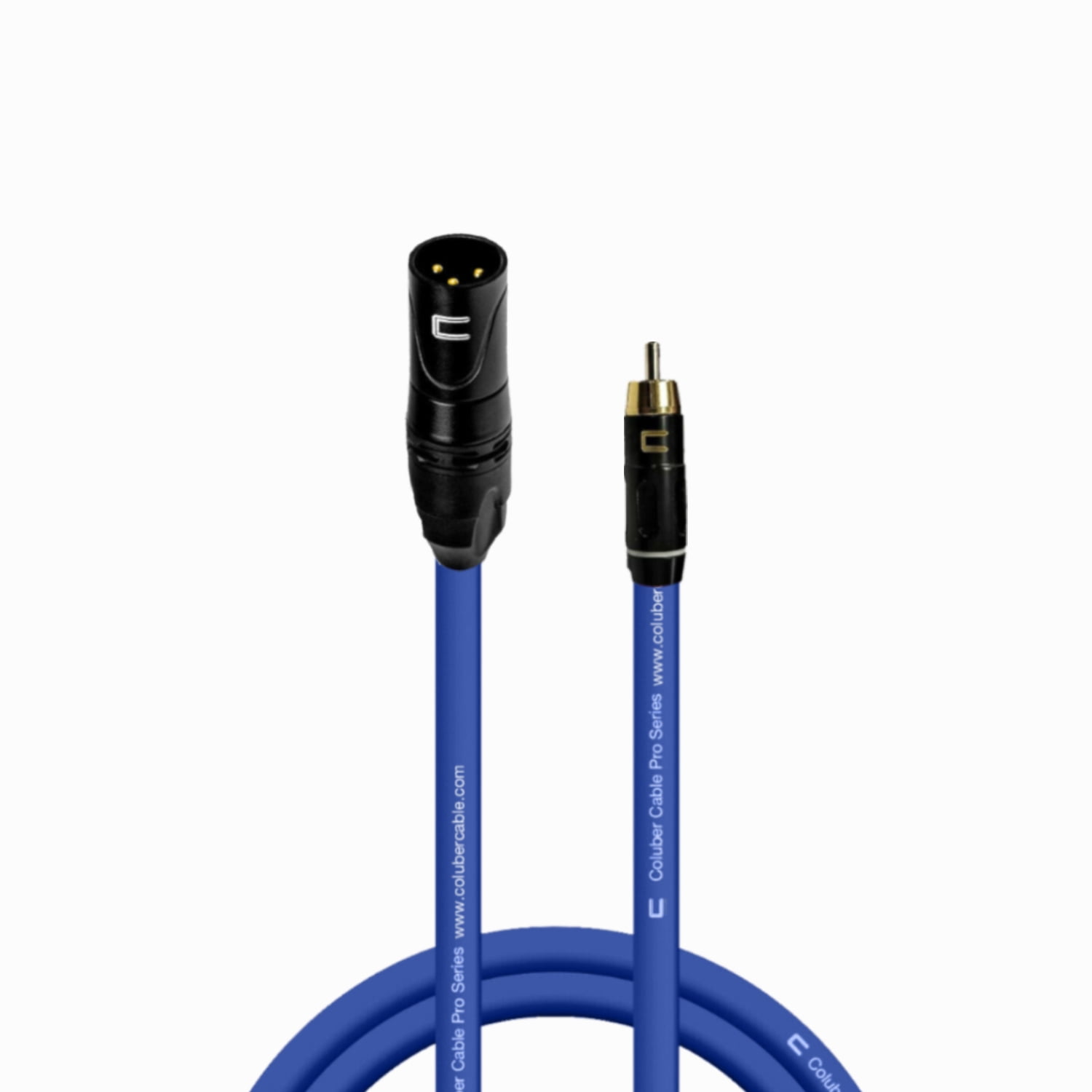 Coluber Cable Unbalanced XLR Cable Male to RCA Pro Audio Music ...
