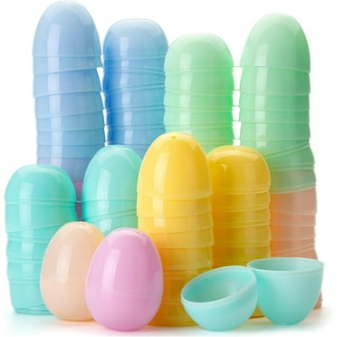 Mr. Pen- Jumbo Plastic Easter Eggs, 30 Pack, 3'' Tall, Colorful Plastic ...