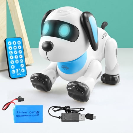 Peggybuy Robot Dog Voice Control Walking Dancing Singing Talking ...