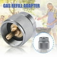 Gas Stove Adapter Refill Camping Tank Cylinder Propane Filling Butane ...