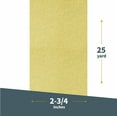 220 Grit Sandpaper Roll 2-3/4" width Sticky Back PSA Self Adhesive ...