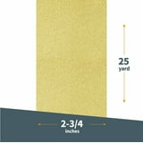 S SATC 220 Grit Sandpaper Roll 2-3/4" width Sticky Back PSA Self ...