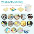 Austok Note Dispenser Plastic Sticky Note Holder Desktop Sticky Note ...