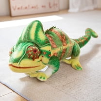 Simulated Lizard Plush Toy, Chameleon Plush Toy, Lifelike Chameleon Toy ...