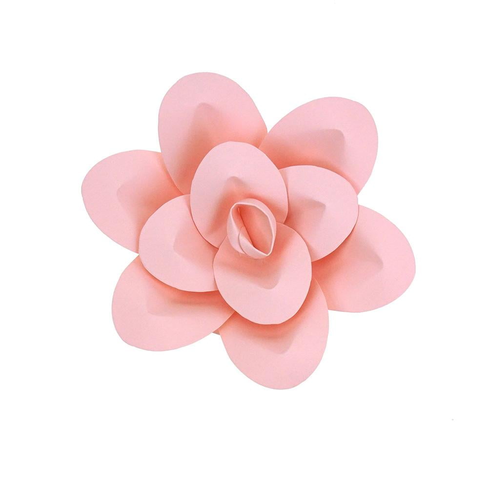 Paper Daisy Wall Flower, 7-1/2-Inch, Pink - Walmart.com