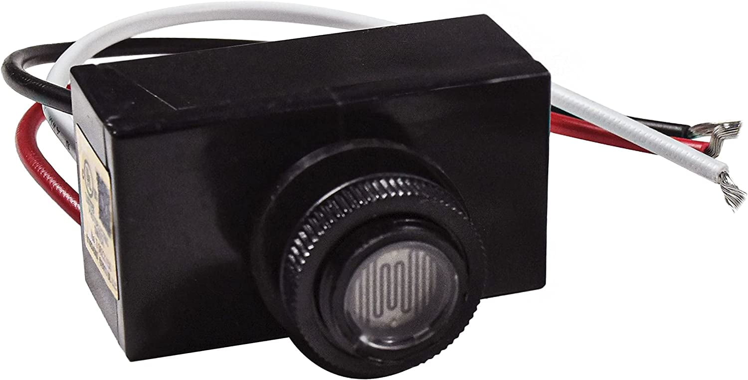 HQRP Photocell Thermal Type Light Sensor Dusk to Dawn Wire-in Switch ...