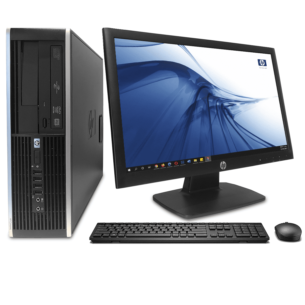 Computadora Original HP Intel core i5 8GB RAM 1TB SSD Monitor LCD 19 ...
