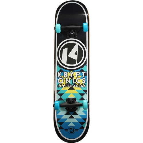 Kryptonics Recruit Complete Skateboard, 31" x 7.5" - Walmart.com