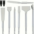 12Pcs Carbide SDS PLUS Chisel Set, SDS PLUS Drill Rotary Hammer Bits ...