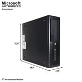HP Compaq Pro 4300 Small Form Factor PC, Intel Quad Core i5-3470 up to ...