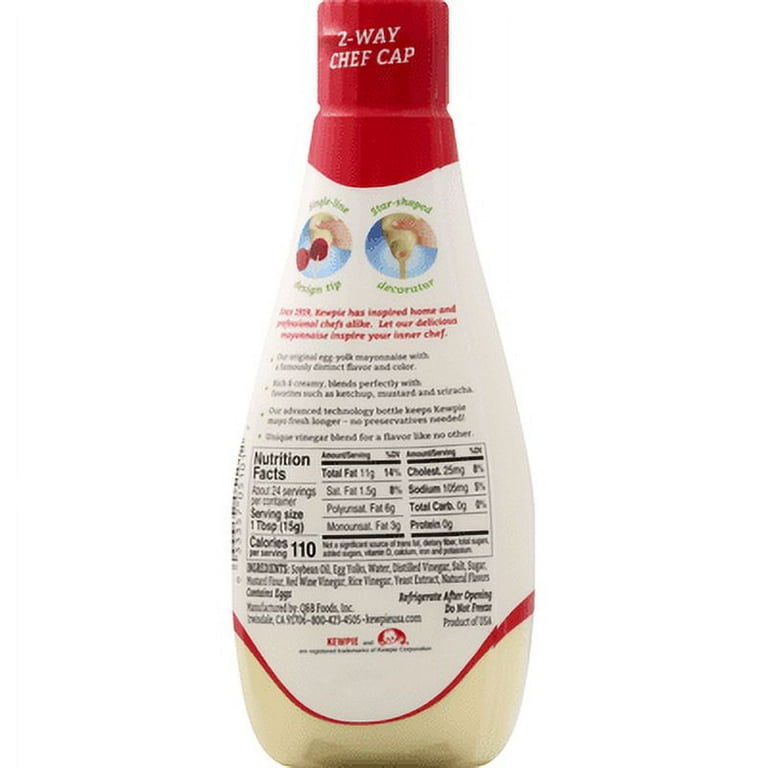Kewpie Japanese Mayonnaise Japan 1 Mayo Squeeze Tube 17 Mayonnaise