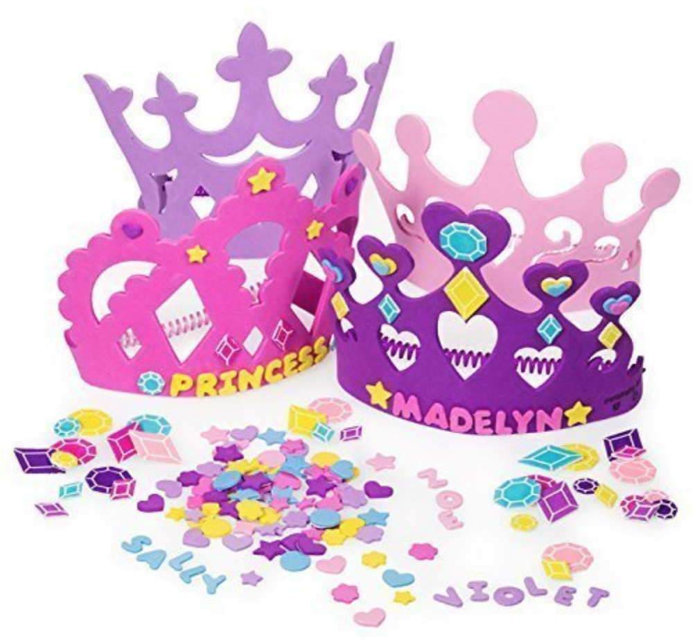 Princess Tiara Crown Craft Kits Includes 24 Foam Tiaras 800 Piece Princess Tiara Crown Craft Kits Includes 24 Foam Tiaras 800 Piece