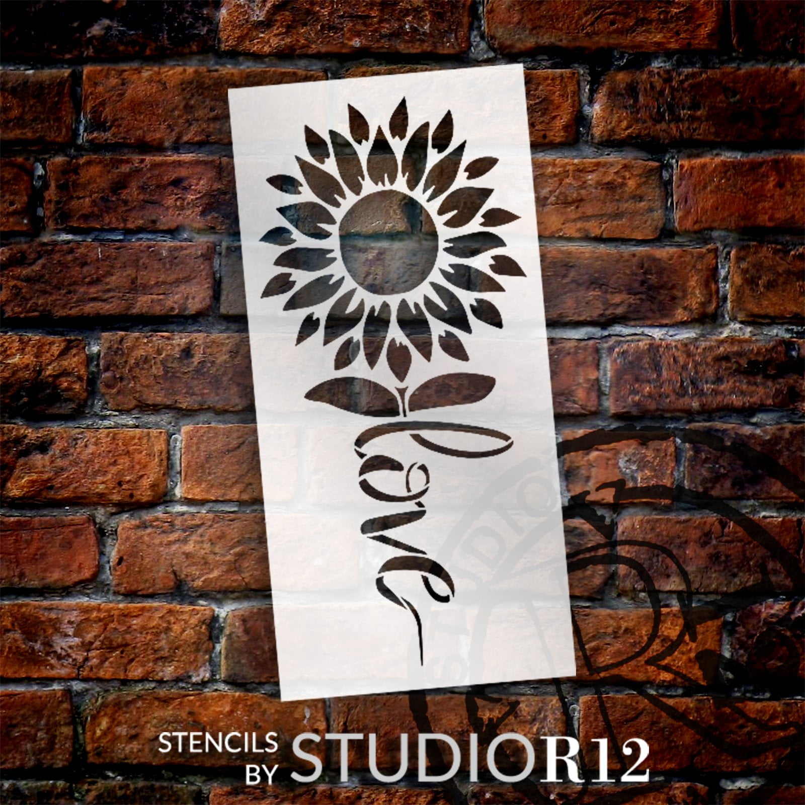 Sunflower Stem Template