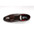 Men's Stacy Adams Brown Brayden Leather Lace Up Dress Shoes 25635-200 ...