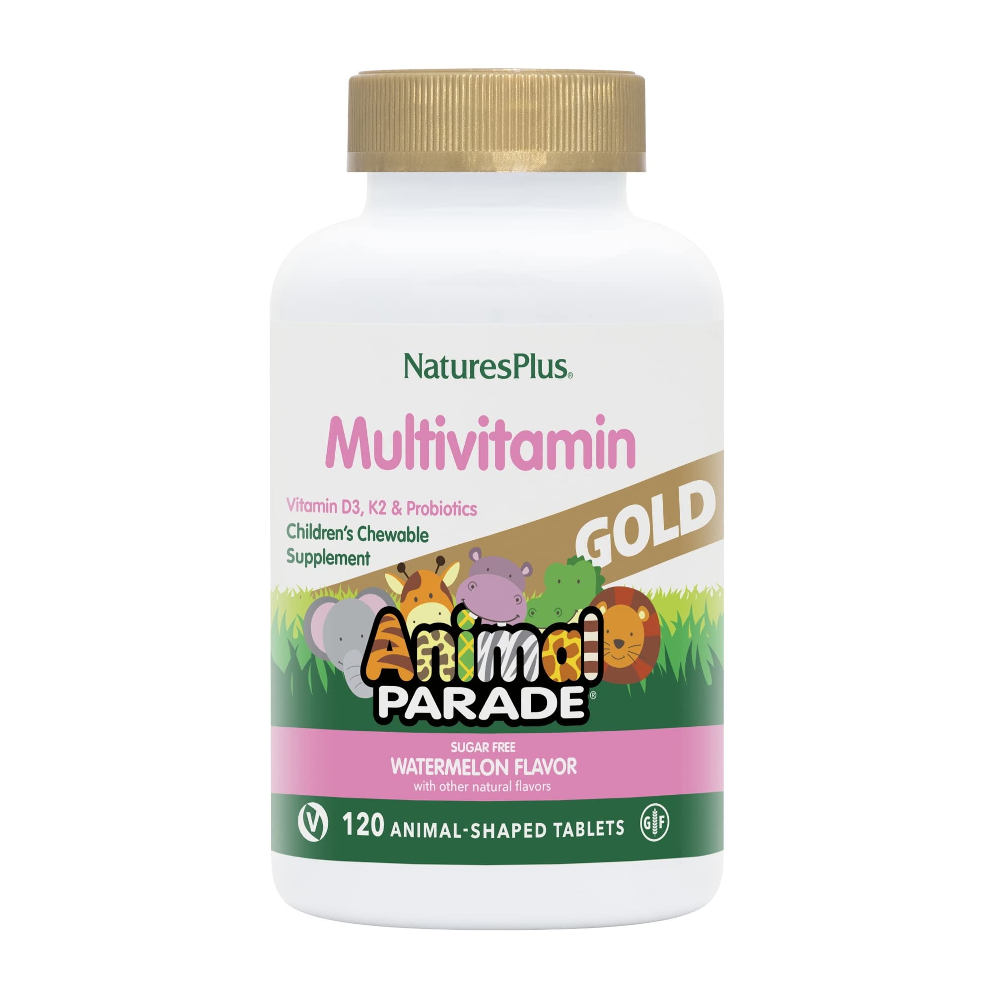 Multivitamínico Natures Plus Animal Parade Gold 120 comprimidos ...