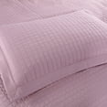 Pink Checkered 3 Piece Coverlet Set Wrinkle-Free Reversible All Season ...