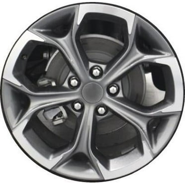 Aluminum Wheel Rim 18 inch for Chevy Malibu 16-18 5 Lug Black - Walmart.com