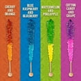 Rocksicles, Rainbow Colored Rock Crystal Candy Sticks, 0.6 Ounce Each ...