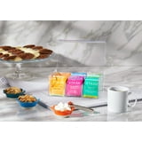 RoyalHouse BPA Free Acrylic Tea Box Organizer, Tea Bag Holder with 6 ...