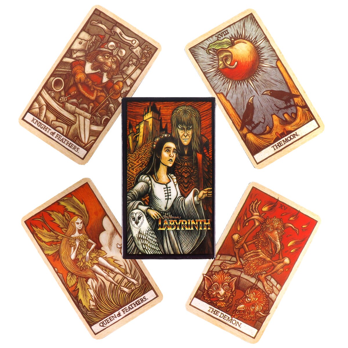 Decameron-baraja de Tarot de 78 cartas, juego de mesa de fiesta de ocio ...