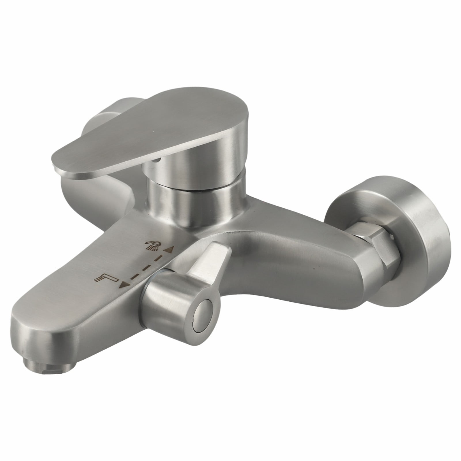 Bathroom Shower Faucet Stainless Steel Mixer Tap Hot And Cold Bathroom ...