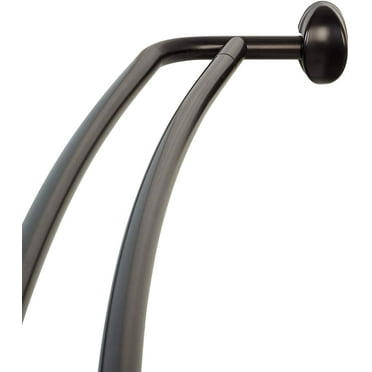 Double Shower Rod, Chrome - 44 x 72 in. - Walmart.com