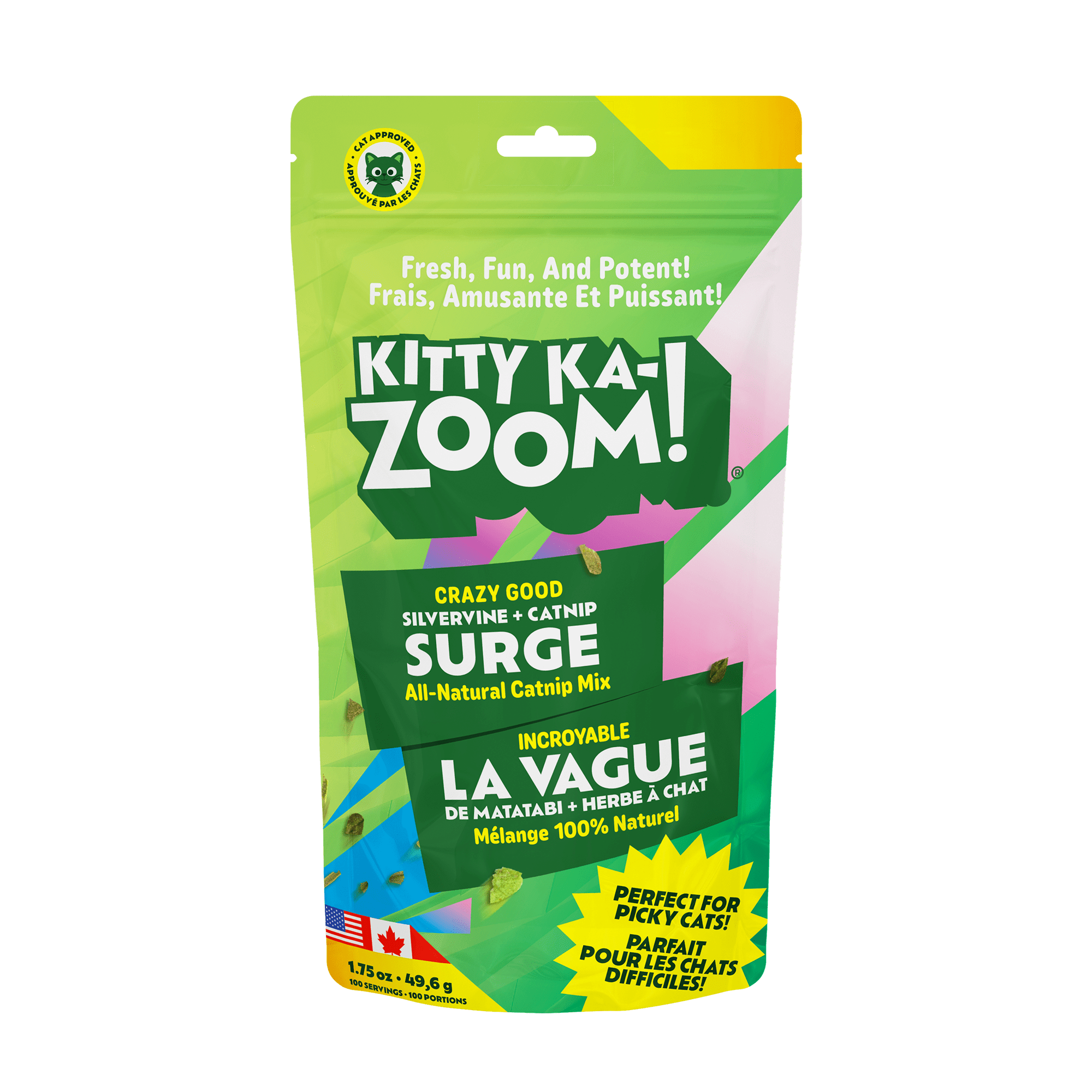 Click here for Kitty Ka-Zoom Kitty Ka Zoom Surge Catnip  Silvervi... prices