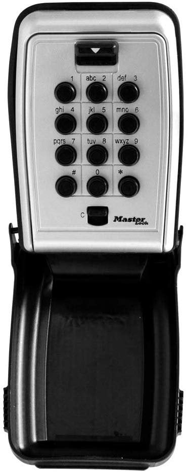 Master Lock 5423D Set Your Own Combination Wall Mount Push Button Lock ...