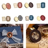 CIYISON Photo Frame Wax Seal Stamp Vintage Can Hold Photos Sealing ...