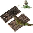 Sardfxul Natrual Cork Bark Eco-friendly Cork Bark Reptile Habitat ...