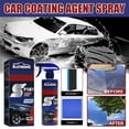 sdhkgrrt 3 in 1 high Protection Quick Coating Spray, Fast fine Scratch Repair, Fast car Coating ...