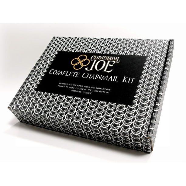 Complete Chainmail Kit - 20 Weave Tutorial Book, 23,000+ Rings(Over 4 ...