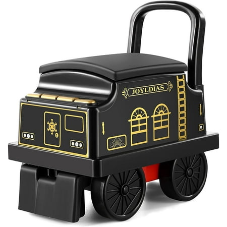 3-in-1 Ride On Train with 16pcs Curved Tracks, 6V Electric Ride On Toy ...