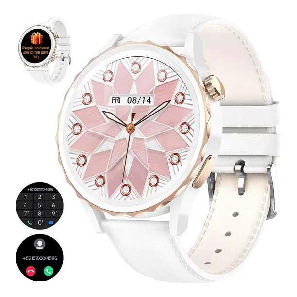 Reloj Smart Watch Mujer 1.32 Reloj Inteligente Impermeable Wohingo ...