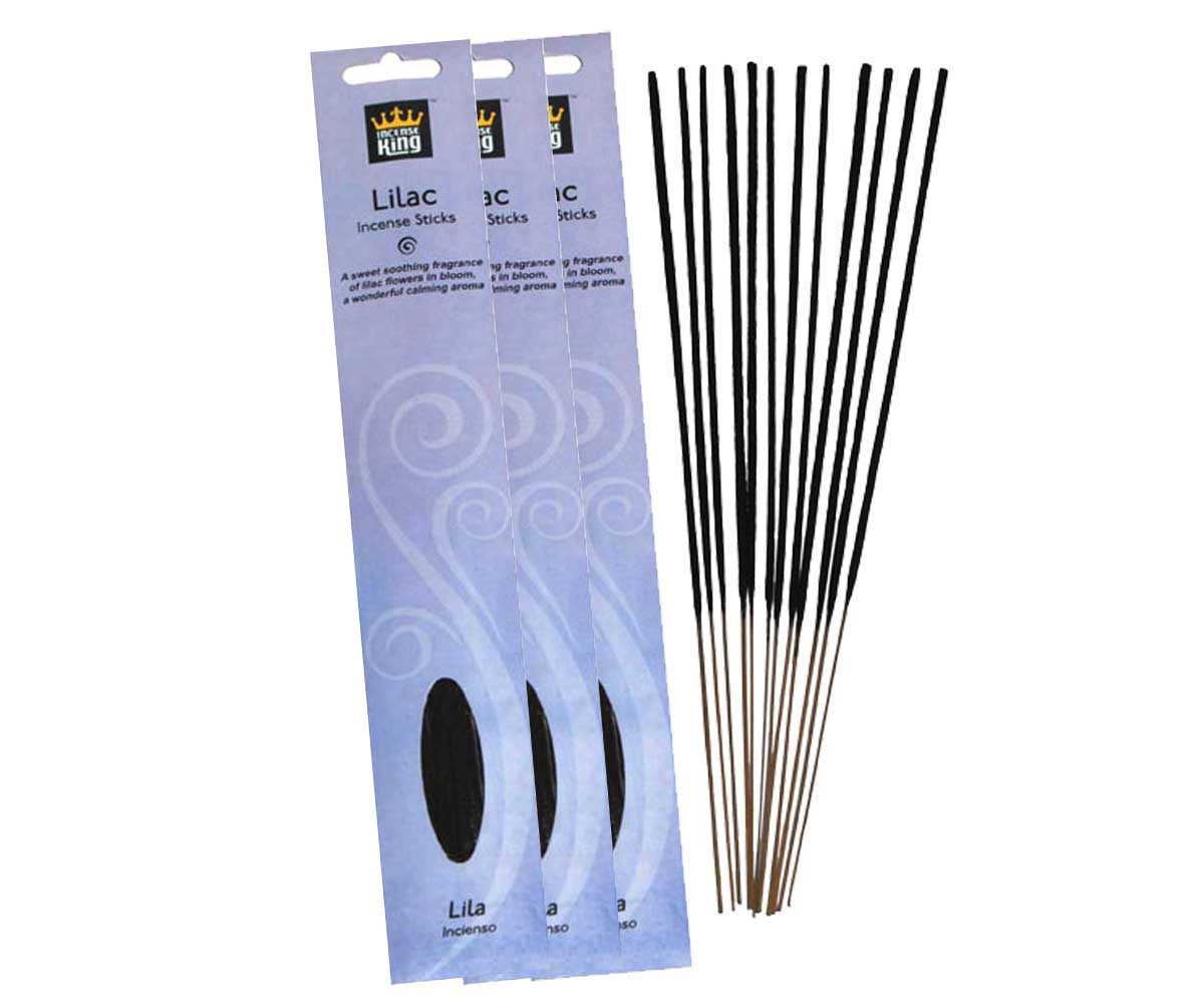 Incense King Collection Incense 3-Pack 15 gm 45 gm Total (Lilac ...