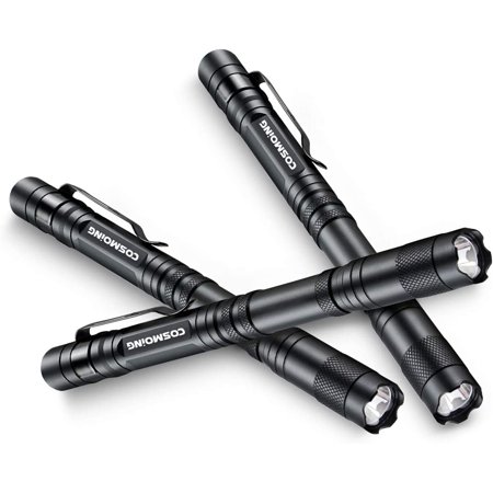 Pen Flashlight,3 Modes Small Pen Light Flashlight, Super Bright Powered ...
