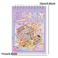 1Pc 3D Miniature Scene Sticker Book - 45Pcs Of Mini 3D Stickers For ...