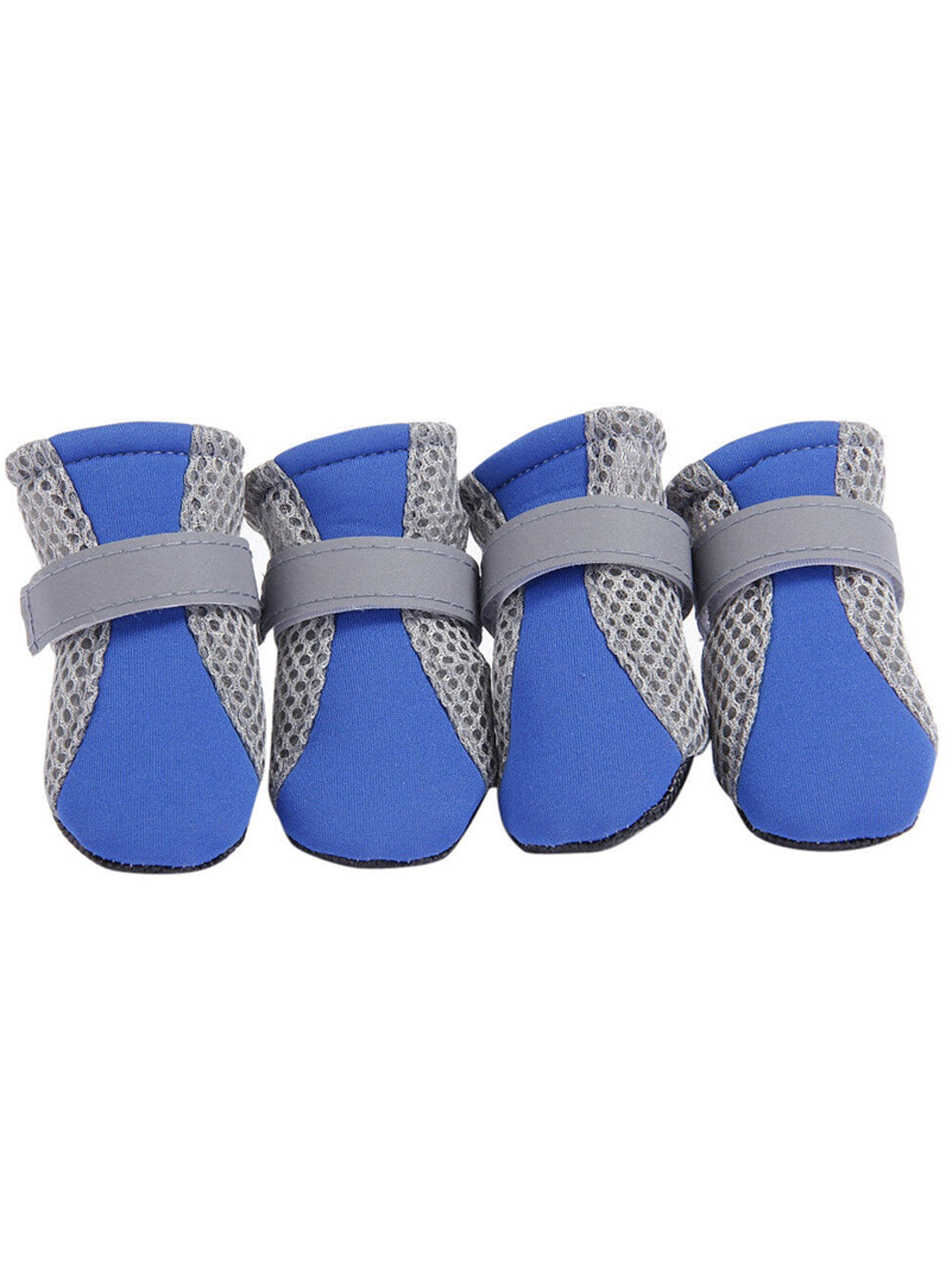 Pets Dogs 4Pcs Anti Slip Breathable Puppy Footwear Protective Booties ...