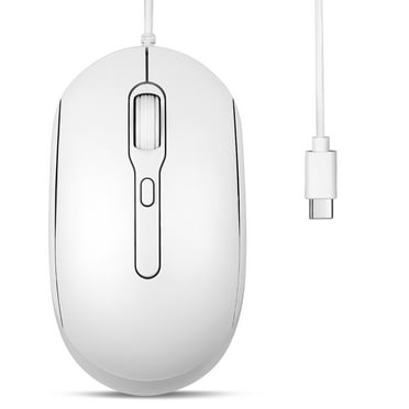 Uiosmuph Ergonomic Wireless Mouse, USB-C Compatible, LED Rechargeable ...