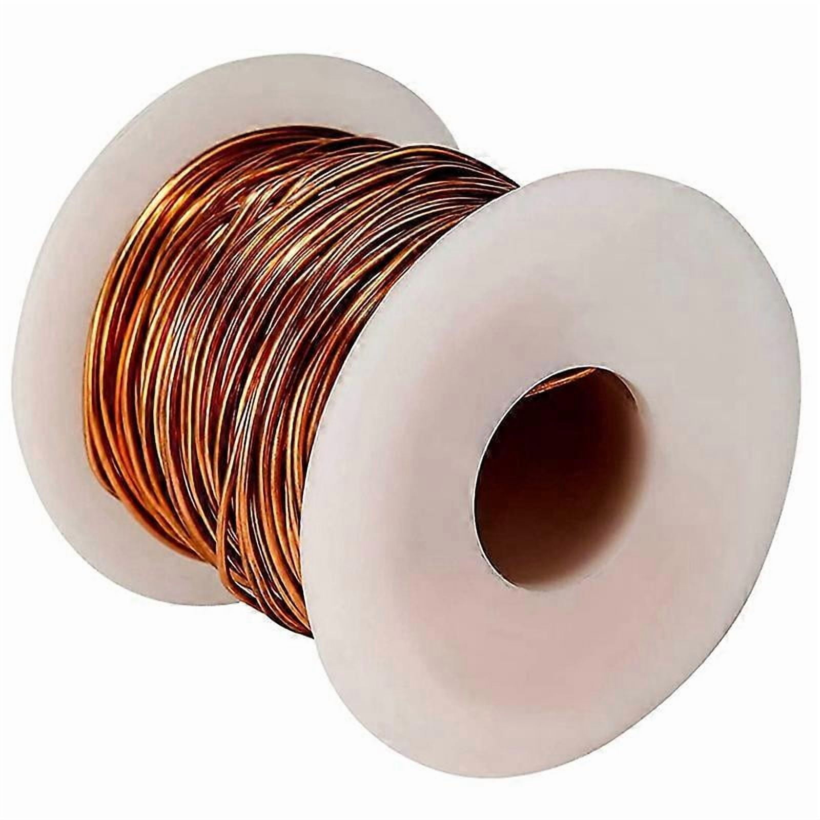 99.9% Dead Soft Copper Wire, 16 Gauge/ 1.3 mm Diameter,127 Feet / 39M ...