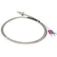 BERM K Type Thermocouple M6 Inch Screw Temperature Sensor Probes Wire 0 ...