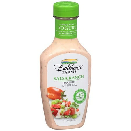 Bolthouse Farms Salsa Ranch Yogurt Dressing, 14 fl oz - Walmart.com