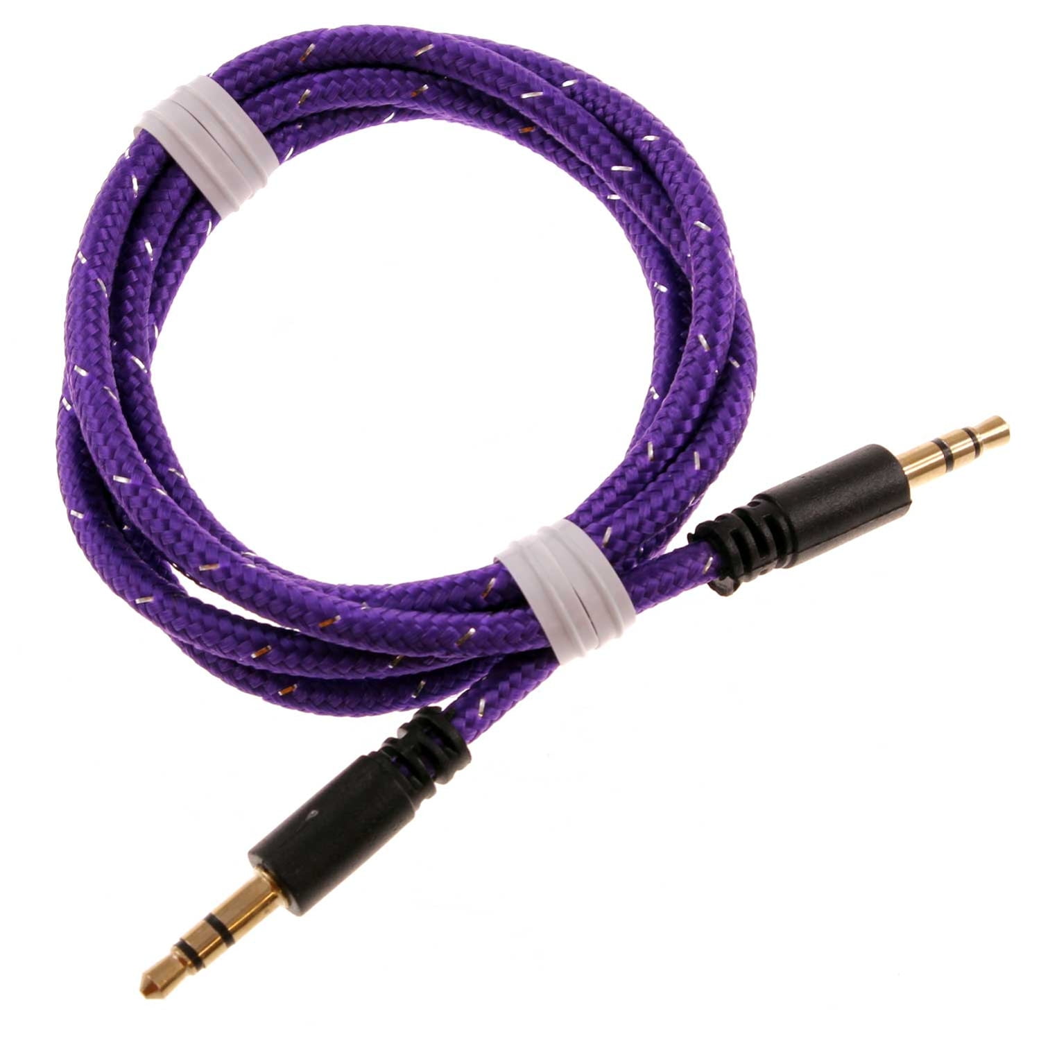 3.5mm Aux Cable Adapter Car Stereo Aux-in Audio Cord Speaker Jack Wire ...