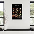 France Food Poster French Street Cuisine European Kitchen Wall Art ...