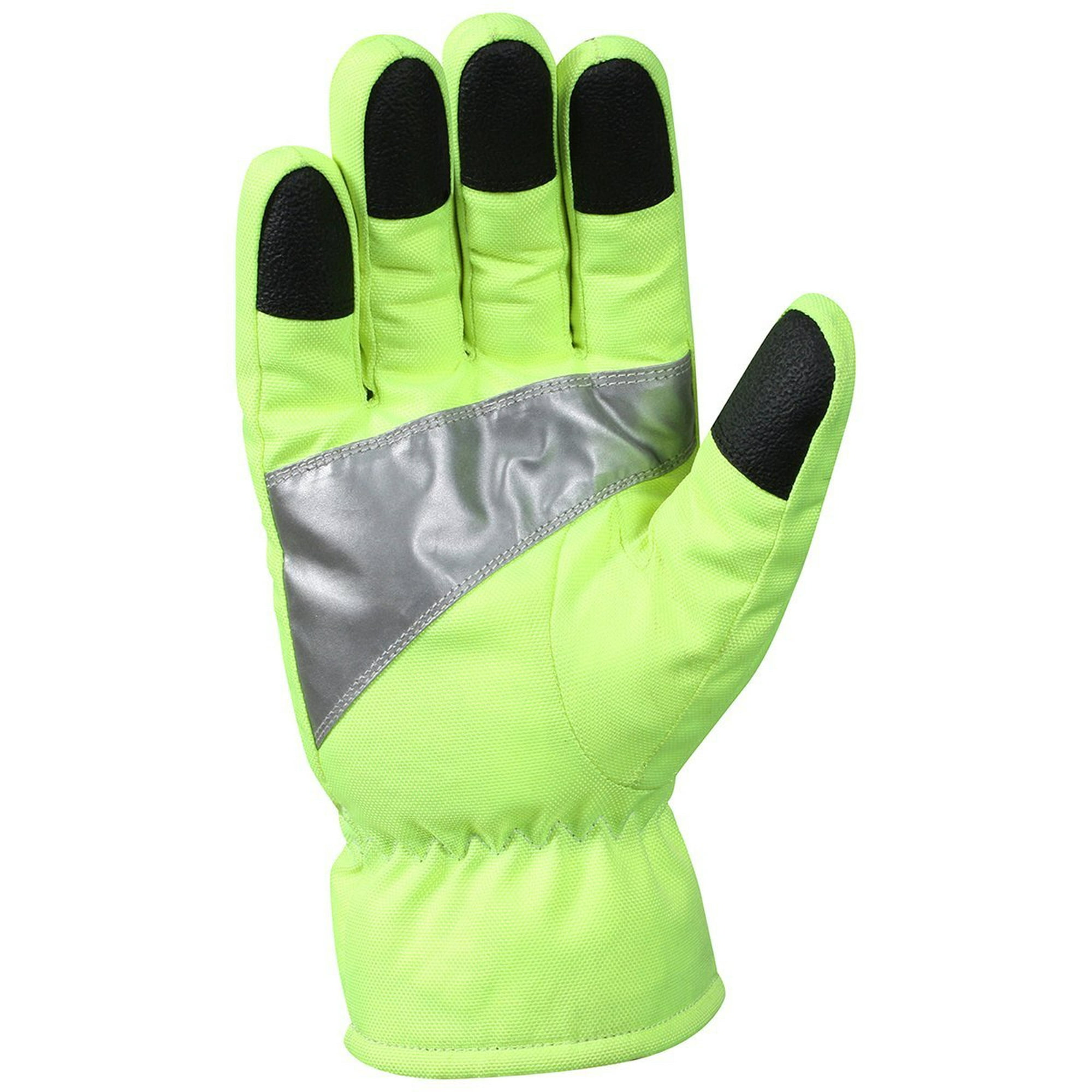 Click here for Rothco Safety Green Gloves With Reflective Tape  L... prices