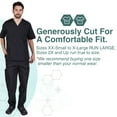 M&M SCRUBS Men's Solid V-Neck Surgical Hospital Suit, Medical Uniform ...