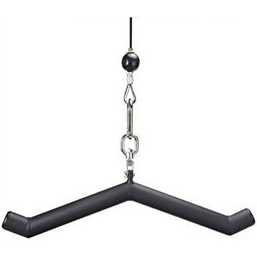 Titan Fitness X-3 Series Dip Bars, J-Hook Style Rack Mounted Dip ...