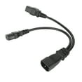 IEC320 C14 to C19 and C13 Power Cord Single IEC 320 C14 to C19 C13 Y ...